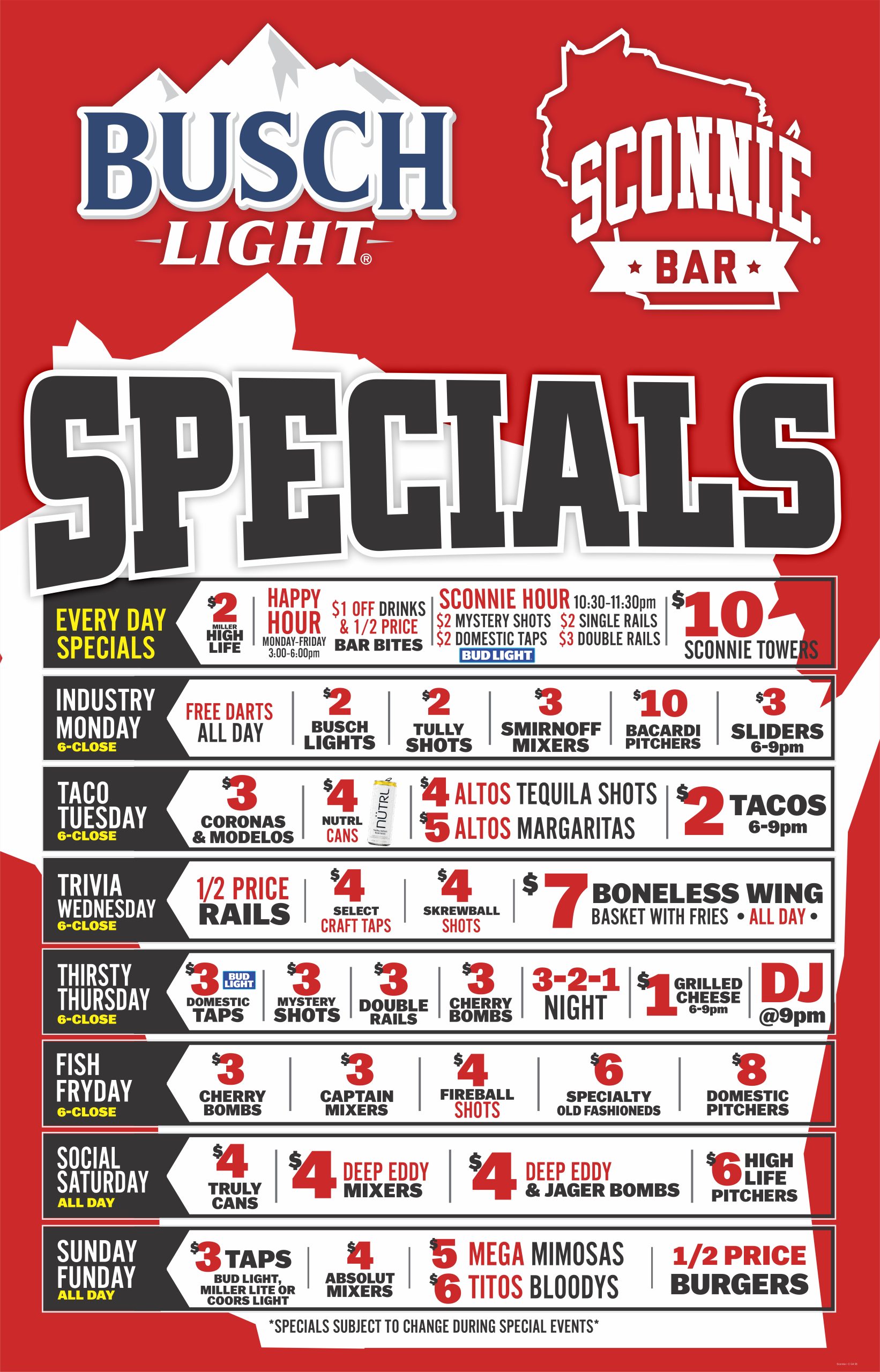 SCONNIEBAR – CELEBRATE WISCONSIN – Madison, Wisconsin